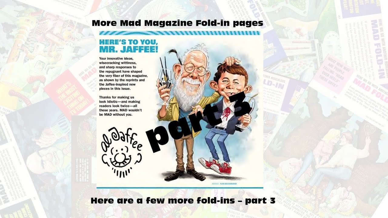 Mad Magazine Fold Ins Part 3 - YouTube
