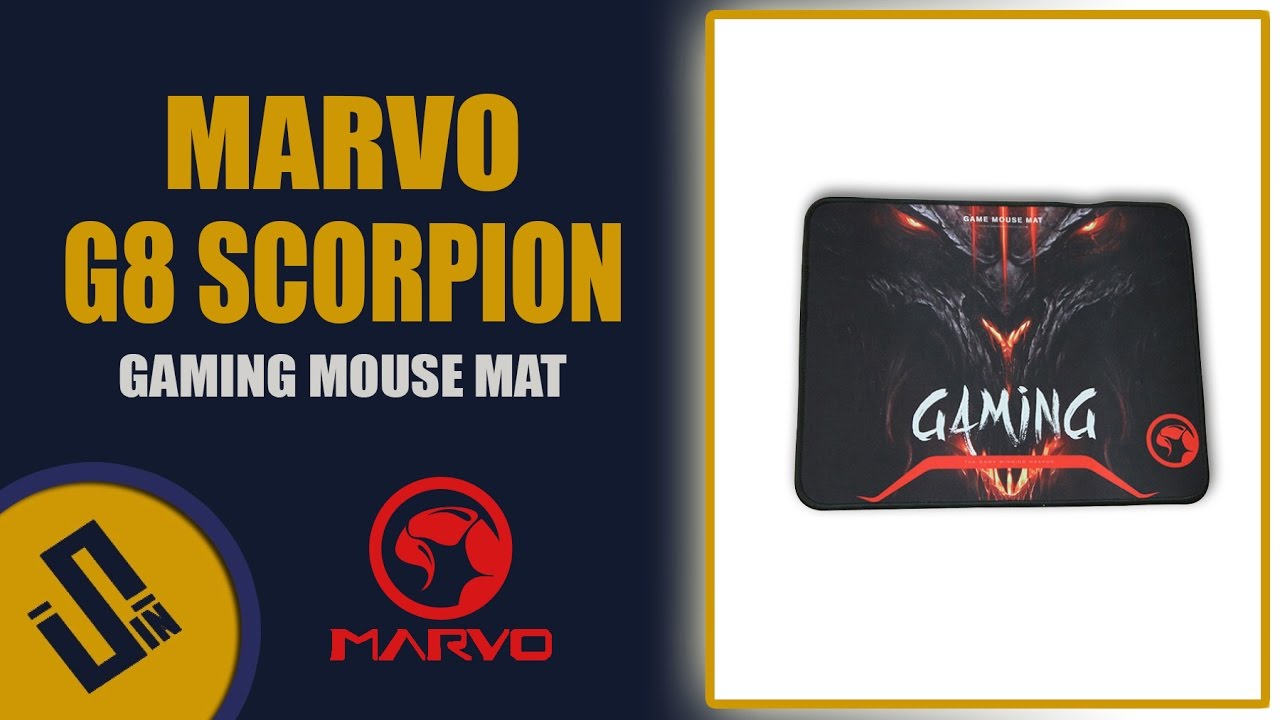 [ REVIEW ] Marvo G8 Scorpion - Gaming Mouse Pad! - YouTube