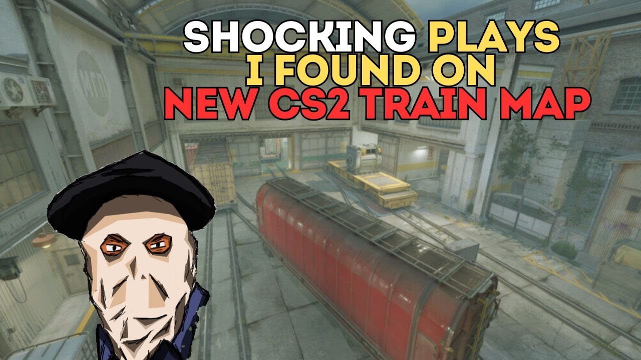 Shocking Plays on NEW CS2 TRAIN MAP - YouTube