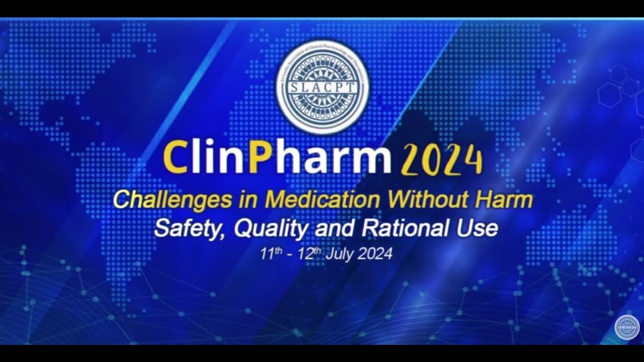Clinpharm 2024 - 12th July (Morning 2) - YouTube