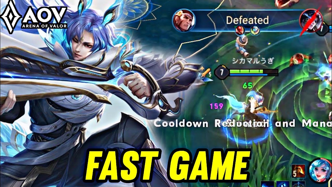 Aov : Elsu Gameplay | Fast Game - Arena of valor LiênQuânMobile rov ...