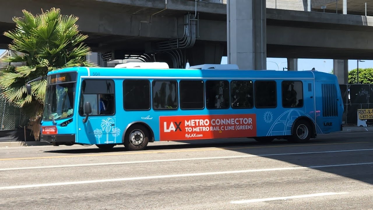 LAX Airport 2020 ARBOC Spirit of Equess CNG #502 - YouTube