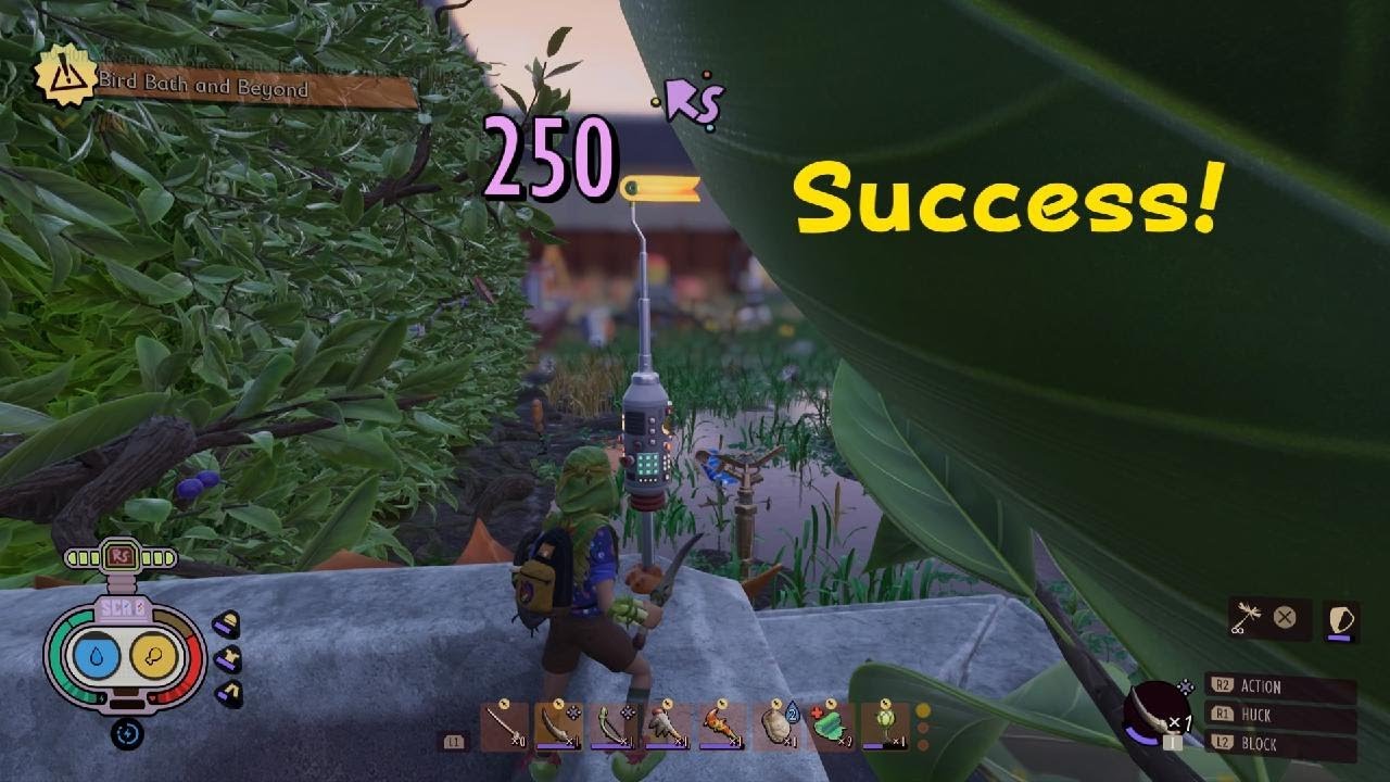 Grounded, path to the the Hedge birdbath flag - YouTube