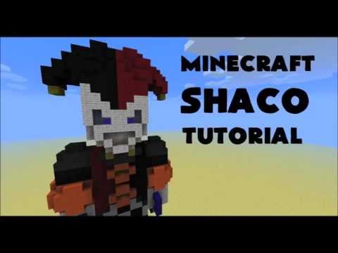 Minecraft Tutorial: Shaco Statue (League of Legends) - YouTube