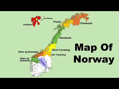 Map of Norway | Norway Map | Europe Country Norway Map