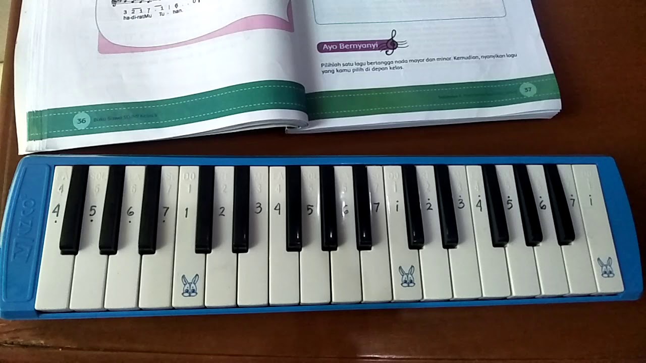 BELAJAR PIANIKA LAGU SYUKUR - YouTube