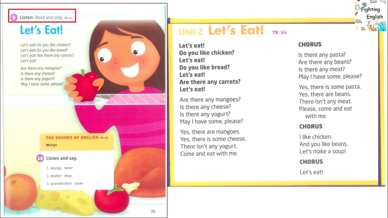 Explore our world 3 - Unit 2: Let's eat - Lesson 2 - Fighting English ...