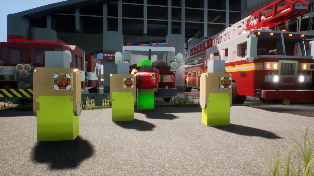 Brick Rigs Fire Department Rp part 3 - YouTube