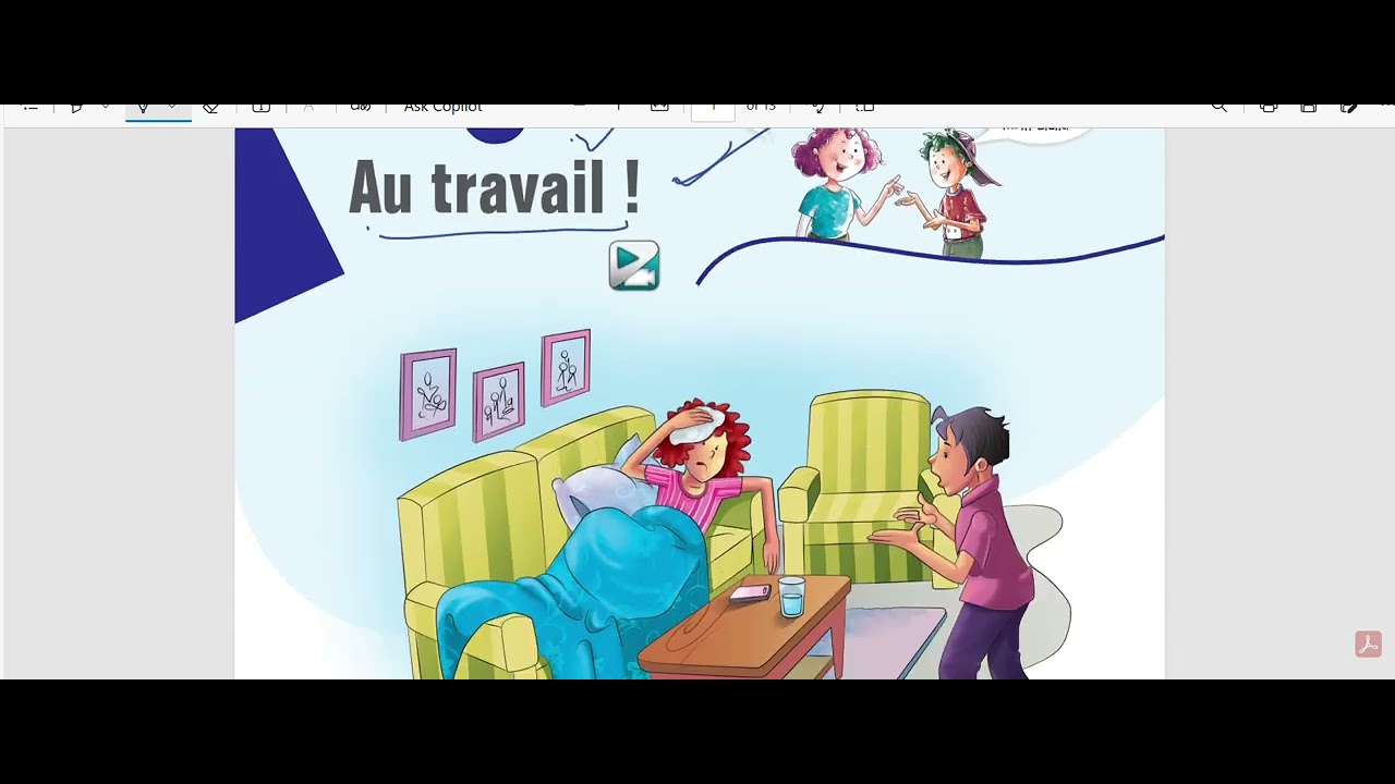 Enchanté 2 Lesson 6 | Class 6 French I Au travail - YouTube
