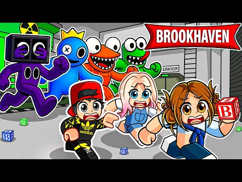 BROKHAVEN AMA RAINBOW FRIENDS💥ROBLOX BROOKHAVEN🏡RP
