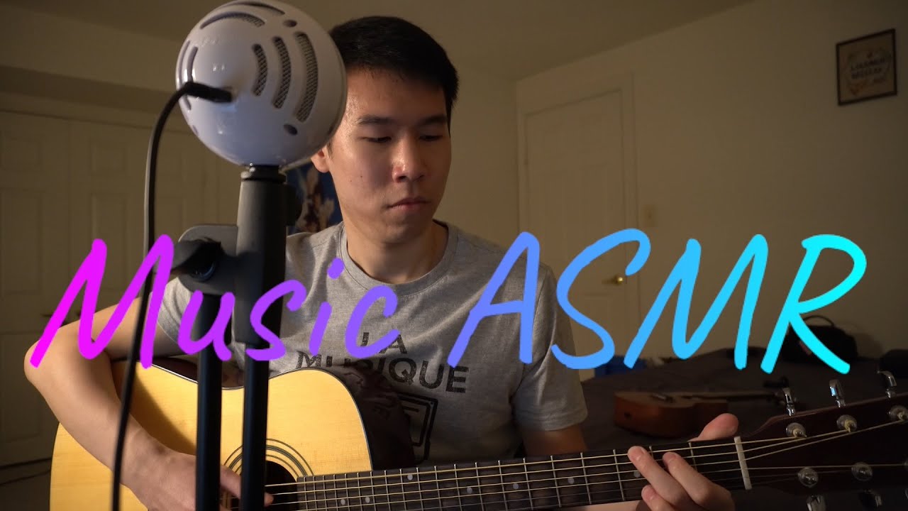 Music ASMR | ~whisper singing you to sleep~, soft strumming, tingles ...