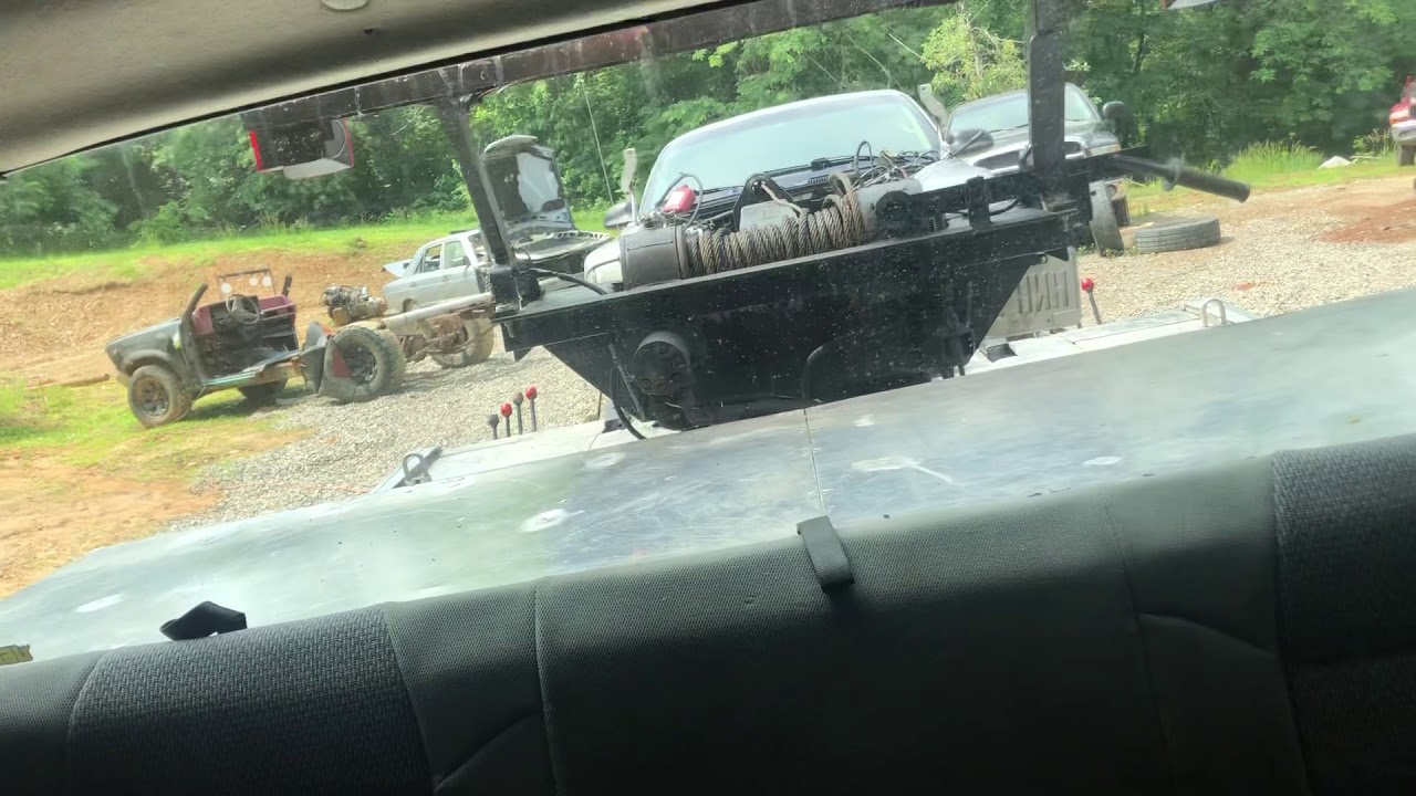 Part one Mercedes diesel engine swap into dodge Dakota - YouTube