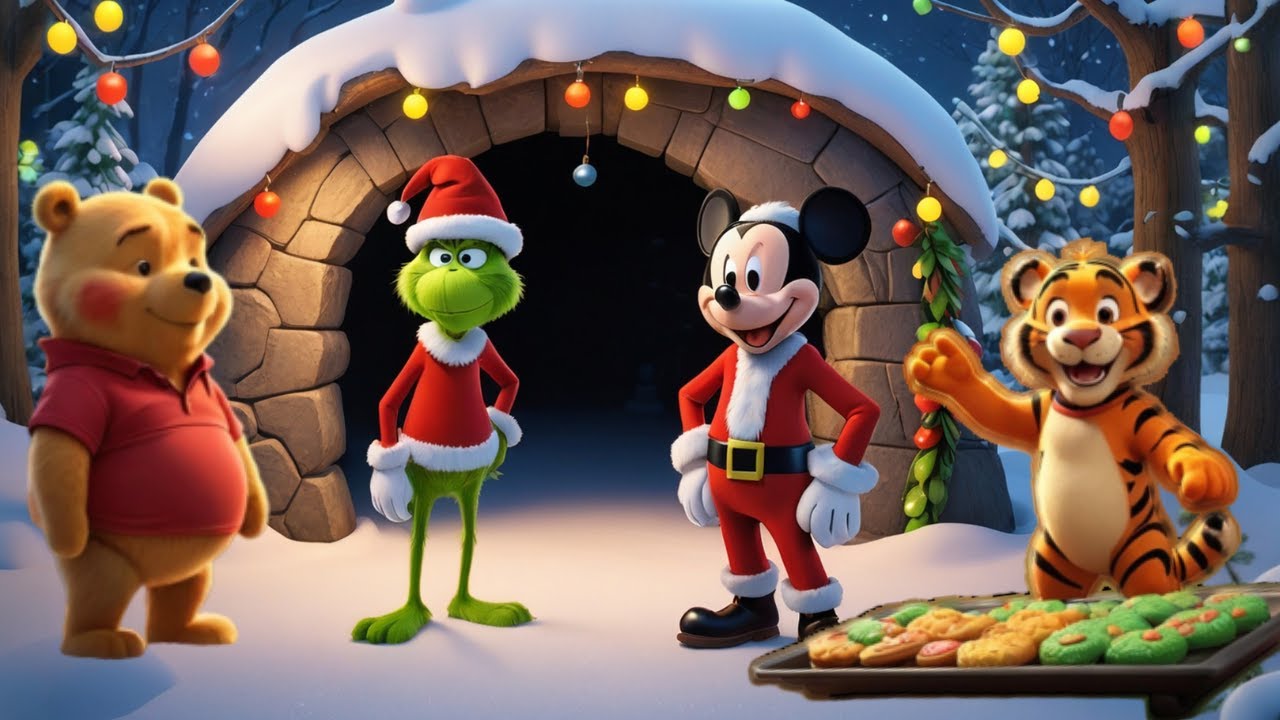 Pooh, the Grinch, and Mickey’s Holiday Feast - YouTube