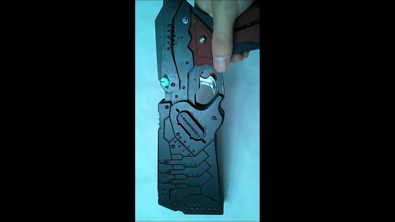 Psycho Pass Dominator Gun Replica - YouTube