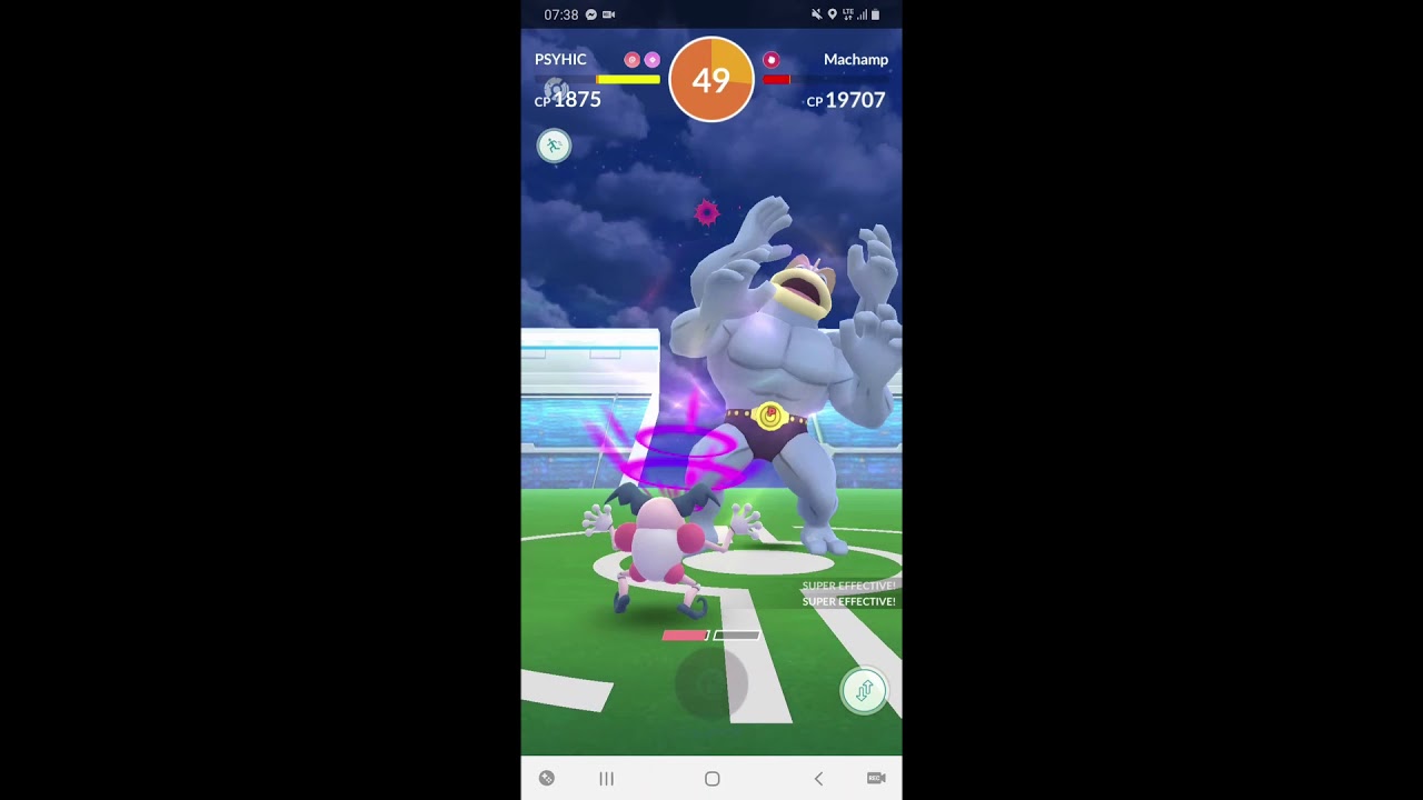 Pokemon go Machamp solo raid lvl 32 - YouTube
