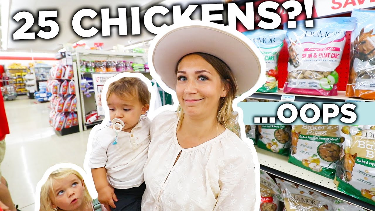 HOW DID WE GET 25 CHICKENS?! - YouTube