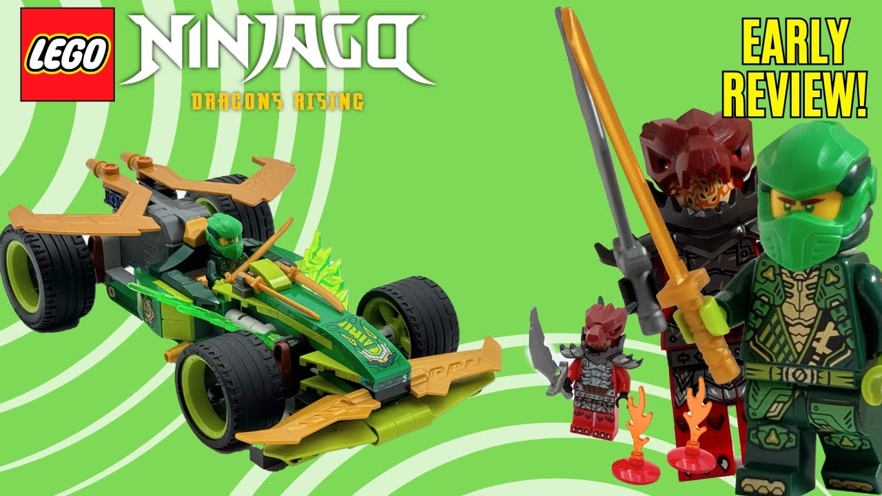 Lloyd's Pull Back Race Car: LEGO Ninjago EARLY 2025 Review! - YouTube