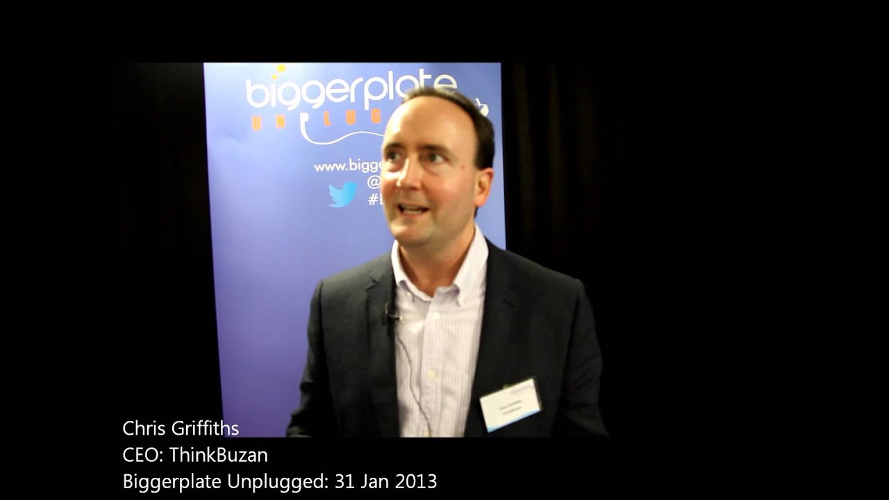 Chris Griffiths (ThinkBuzan) at Biggerplate Unplugged - YouTube