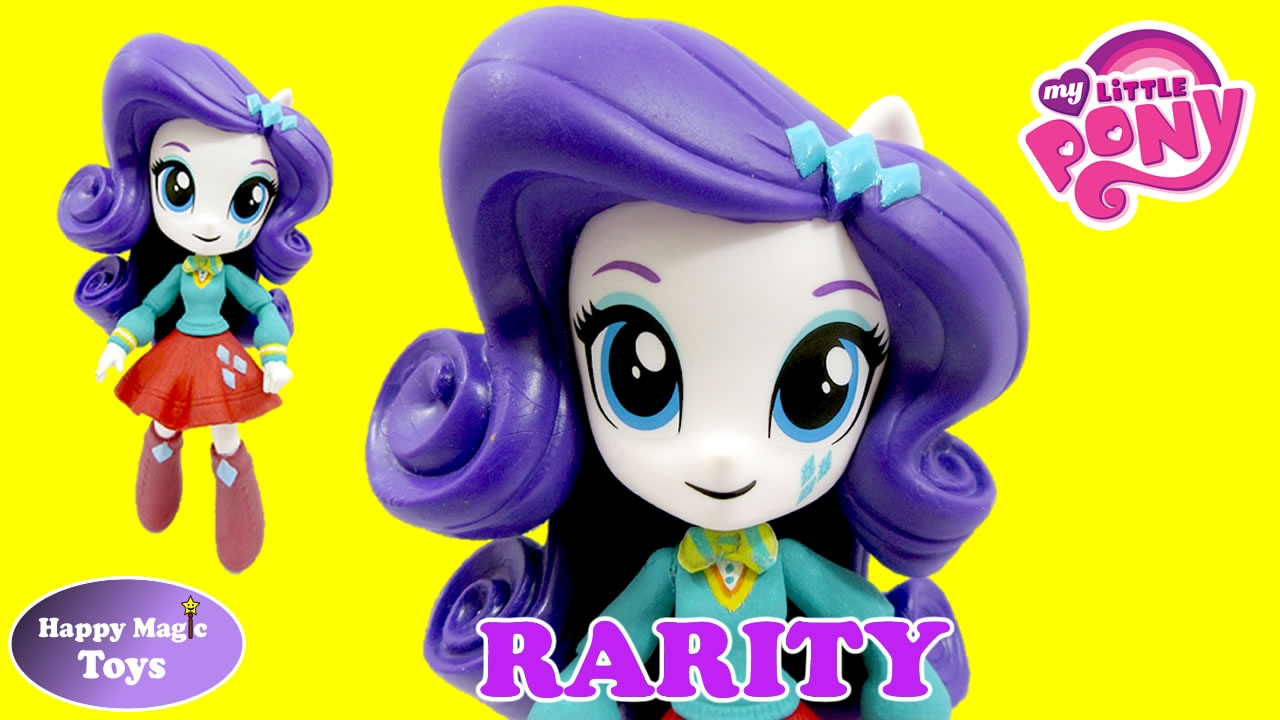 CUSTOM My Little Pony Rarity Pony Tones Equestria Girls Happy Magic ...