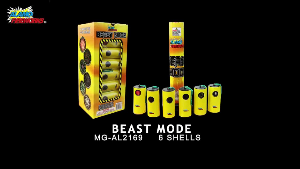 BEAST MODE MG-AL2169-Alamo Fireworks - YouTube