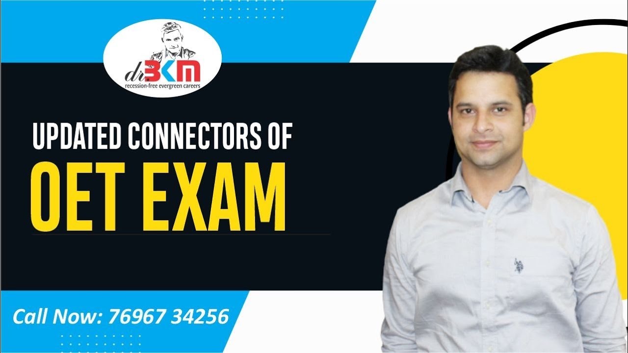 Updated connectors of #oet | Latest connectors for #oetexam - YouTube