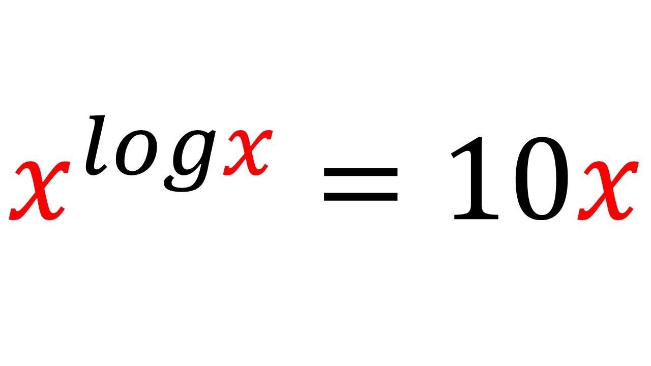 An Equation With Log maths YouTube an-equation-with-log-maths-youtube