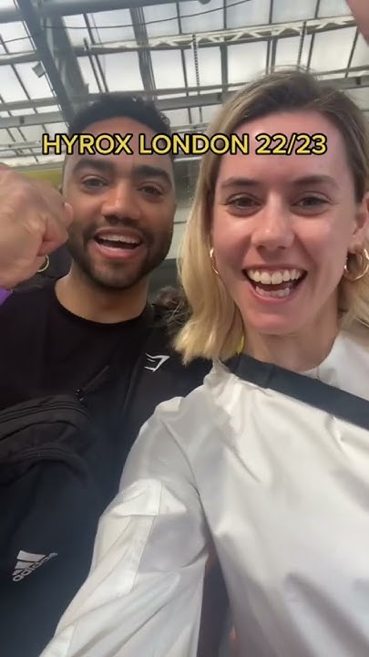 My first Hyrox : mixed doubles london 22/23 #hyrox - YouTube