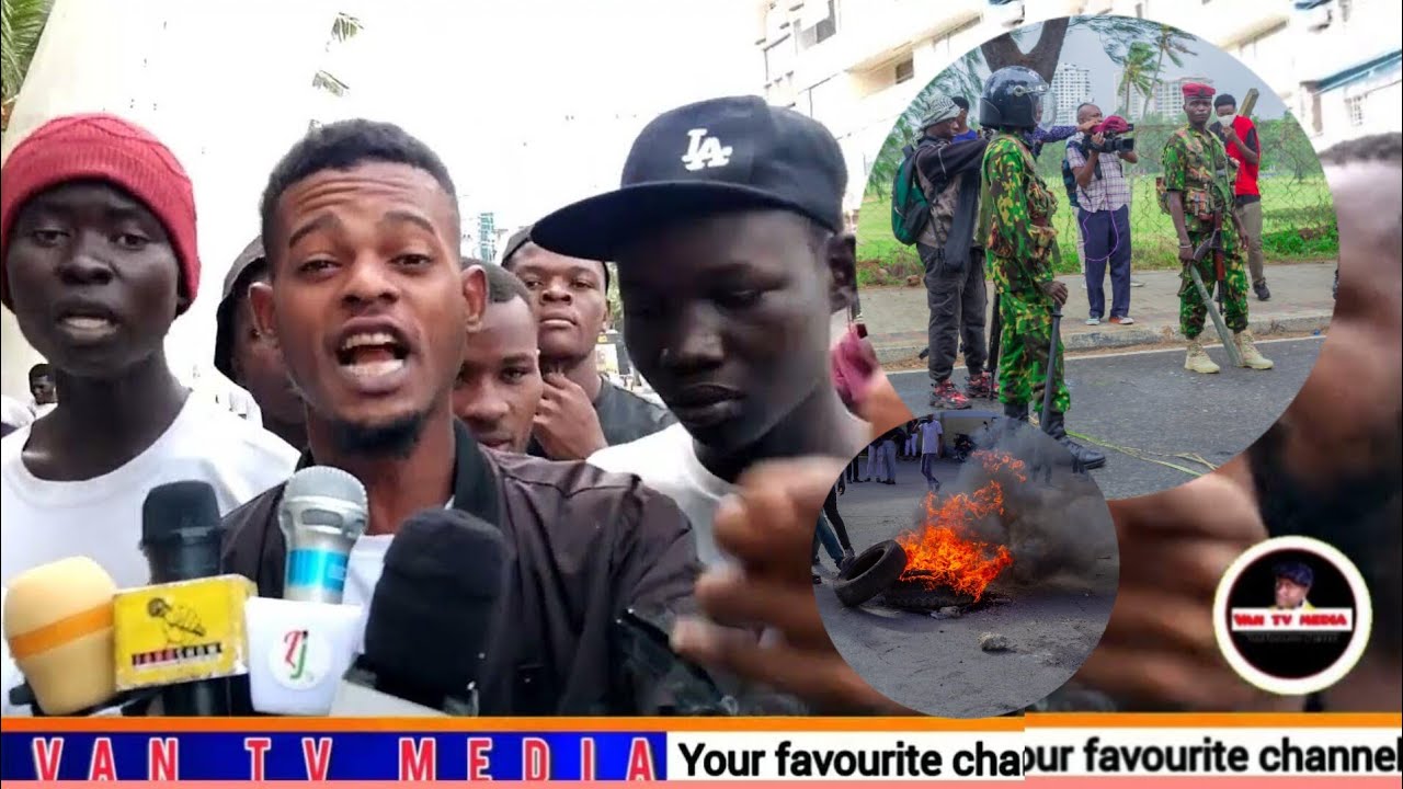 Angry gen z responded to the bribery claims in order to hold protest in ...