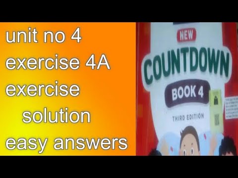 Countdown book 4, class 4, PG NO 94 & 95, EX 4A SOLVED COMPLETELY by ...