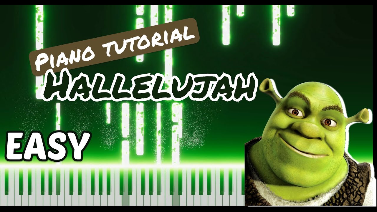 Hallelujah - Leonard Cohen | PIANO TUTORIAL EASY - YouTube