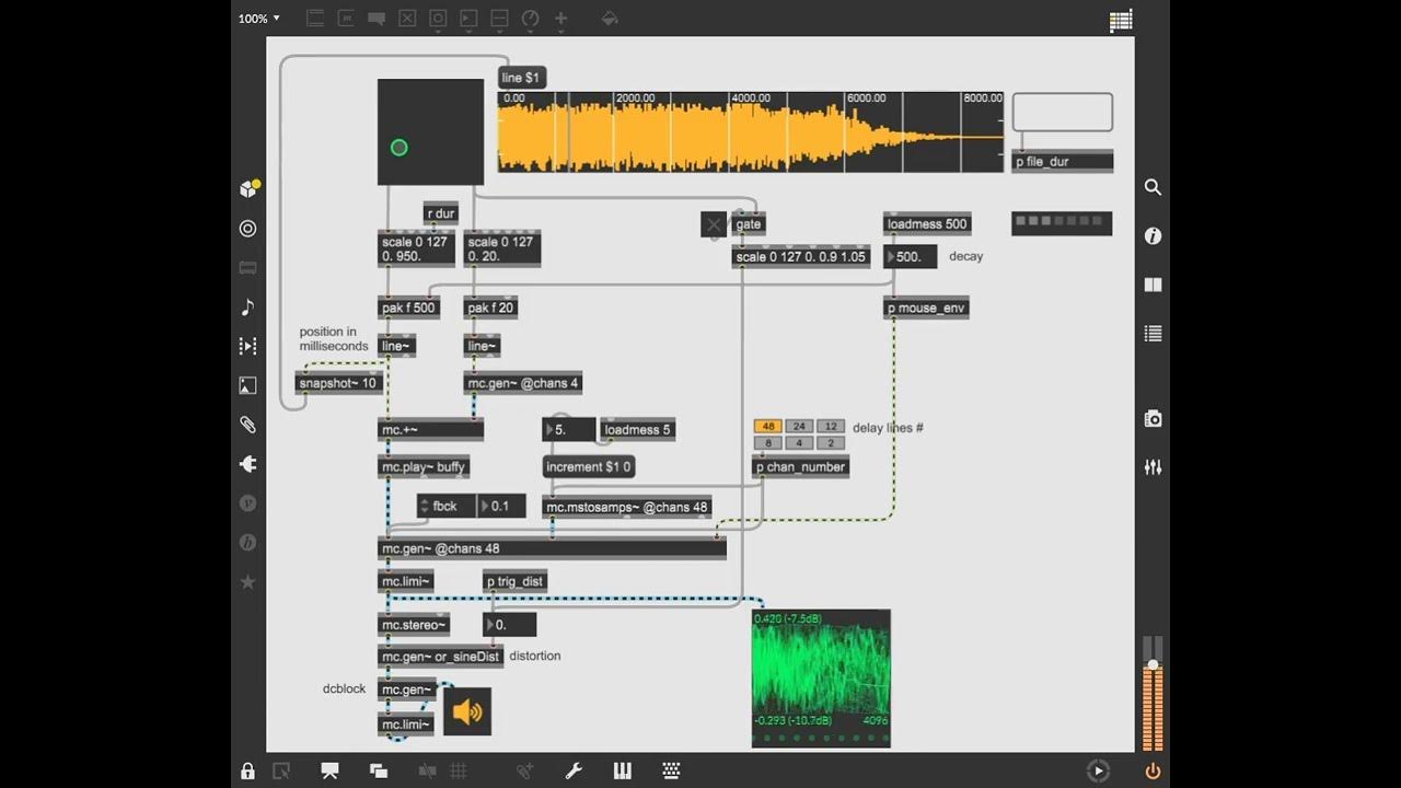 scrubber_48dL Max/MSP patch 05 - YouTube