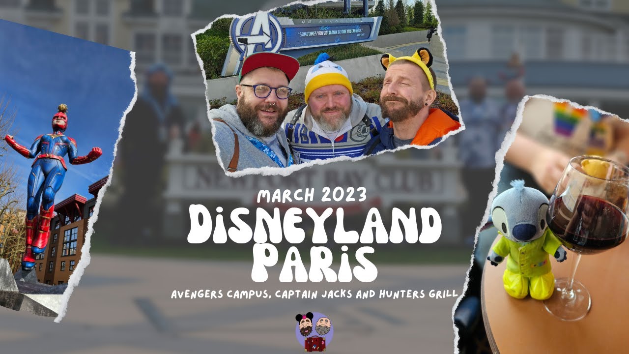 Disneyland Paris | March 2023 | Avengers Campus, Captain Jacks, Hunter ...