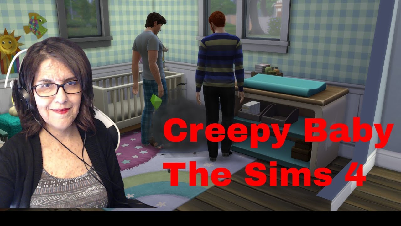 The Sims 4 Creepy Baby Funniest Baby Glitch clips #sim4g # ...