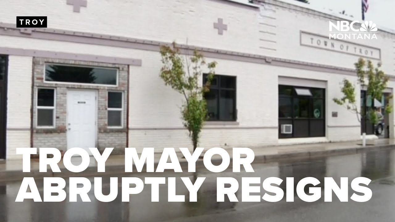 Troy mayor abruptly resigns at city council meeting - YouTube