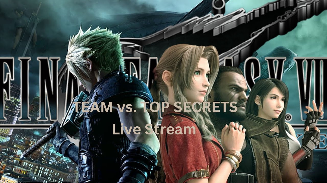 Heart-Pounding Challenge: FF7 REMAKE Team vs TOP SECRETS - YouTube