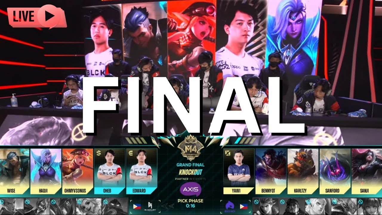 Live FINAL MLBB M4 World Championship 2023 | Indonesia | BLACKLIST Vs ...