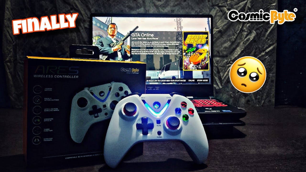 Finally I Bought My First Gaming Controller | Cosmic Byte Ares Wireless - YouTube