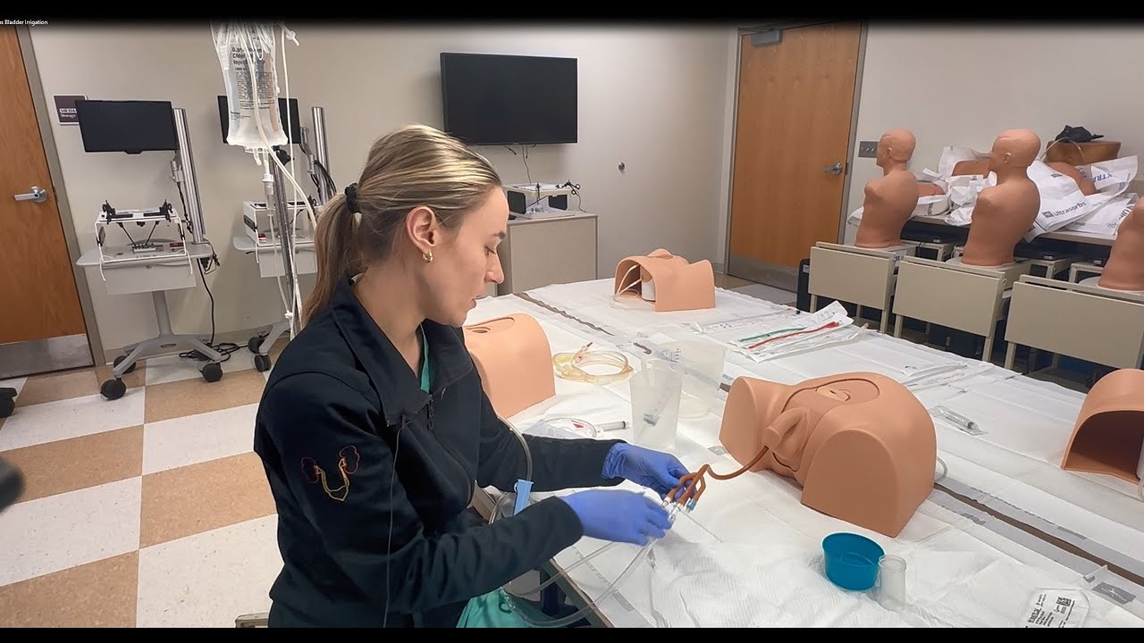 How to Manage Hematuria with Continuous Bladder Irrigation - YouTube