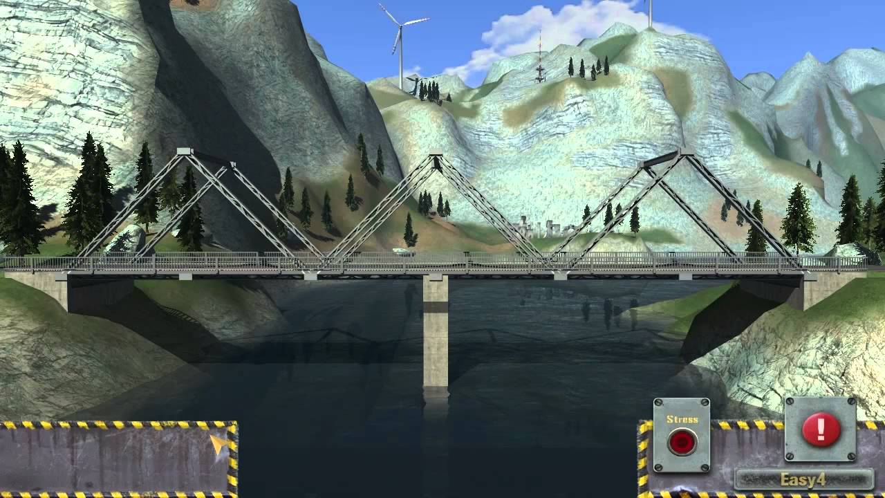 Bridge The Construction Game Easy 4 - YouTube