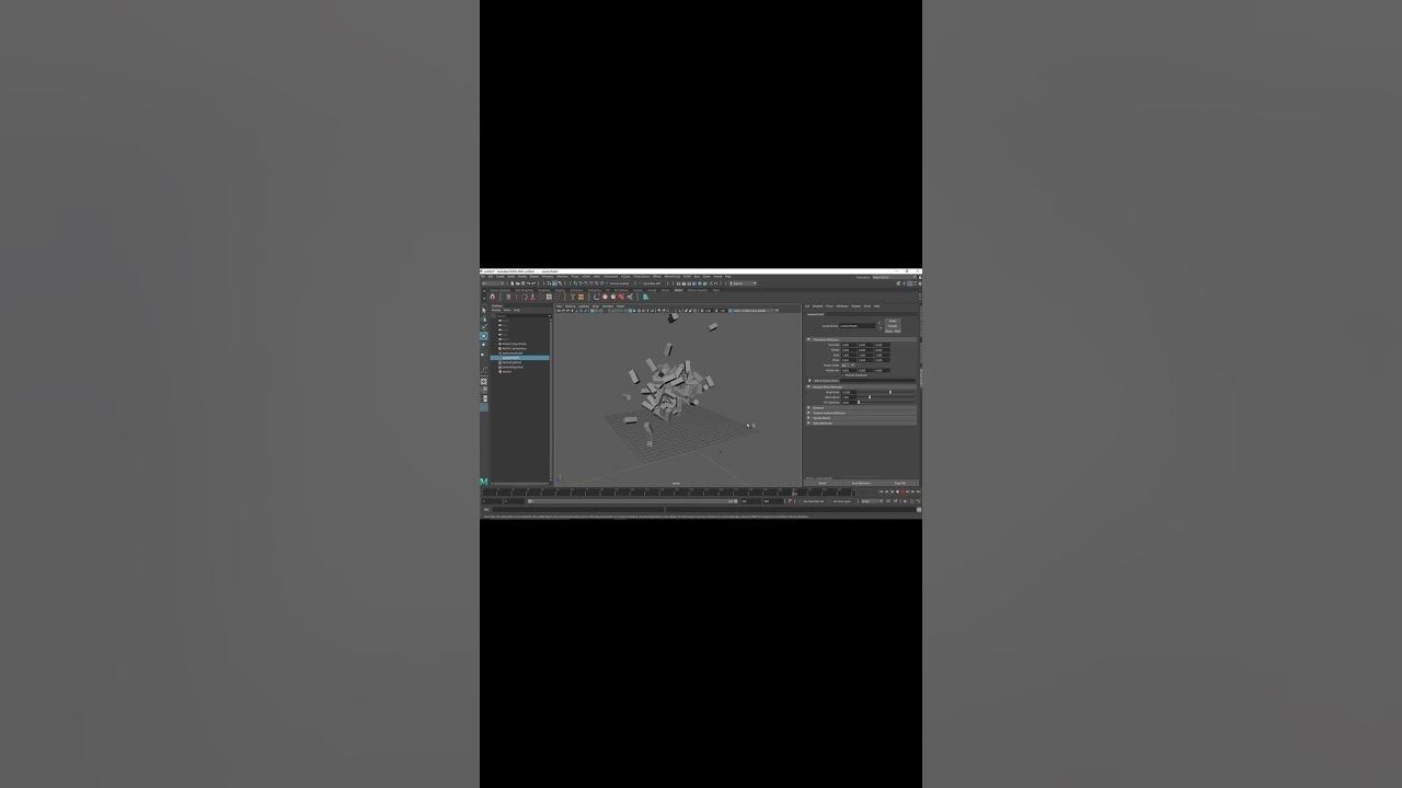Creating Procedural BlockChain In Maya Part 8 - YouTube