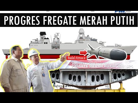Menhan Prabowo Tinjau Progres Pembangunan Fregate Merah Putih !! - YouTube