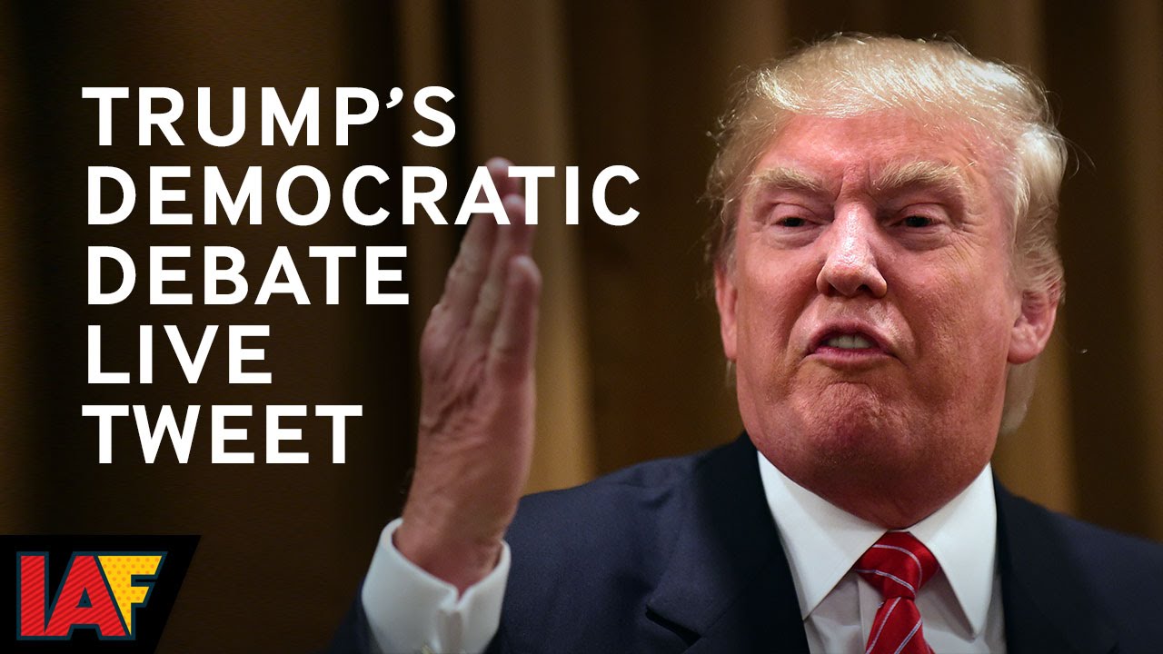 Trump's Debate Live Tweet Was A Cry For Help - YouTube