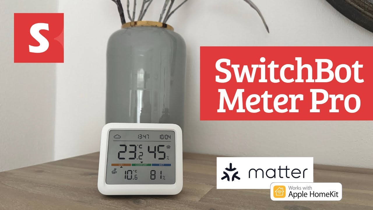 SwitchBot Meter Pro - Tolles Raumthermostat, das auch eine Wetterstation ist - YouTube