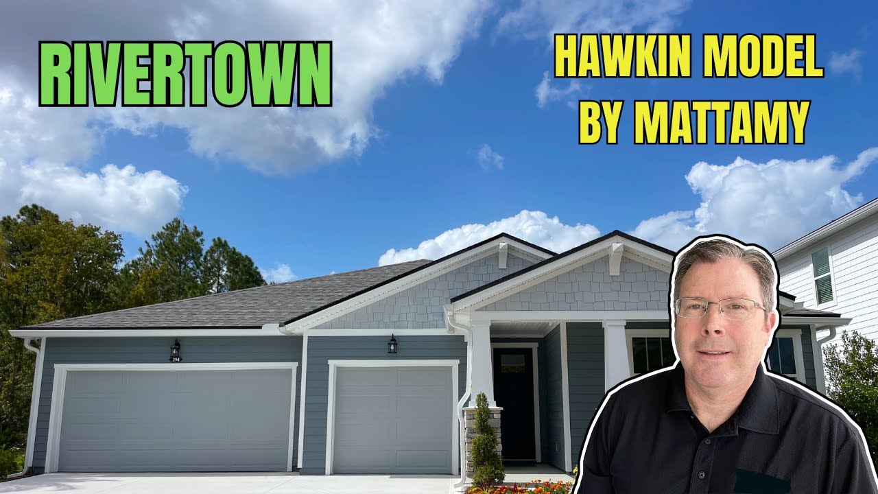 Hawkin Model by Mattamy Homes | New Home Tour | Rivertown St. Johns, FL ...