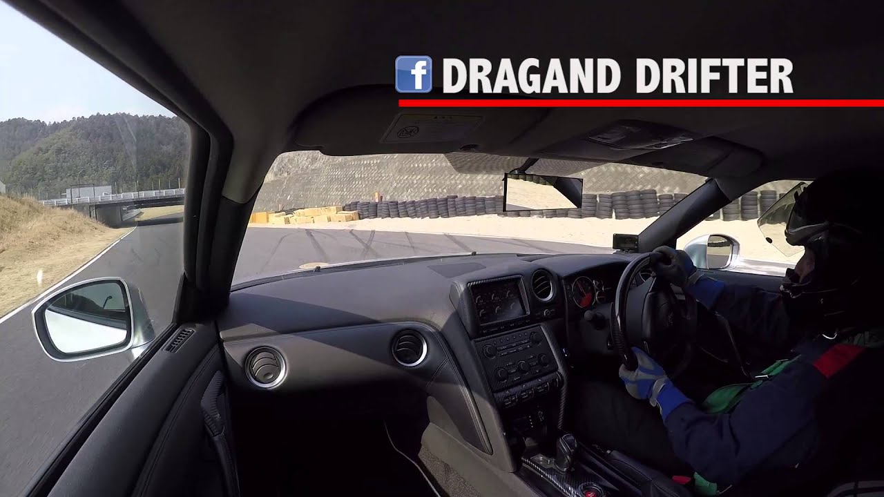 endless r35 gtr with new transmission at circuit - YouTube