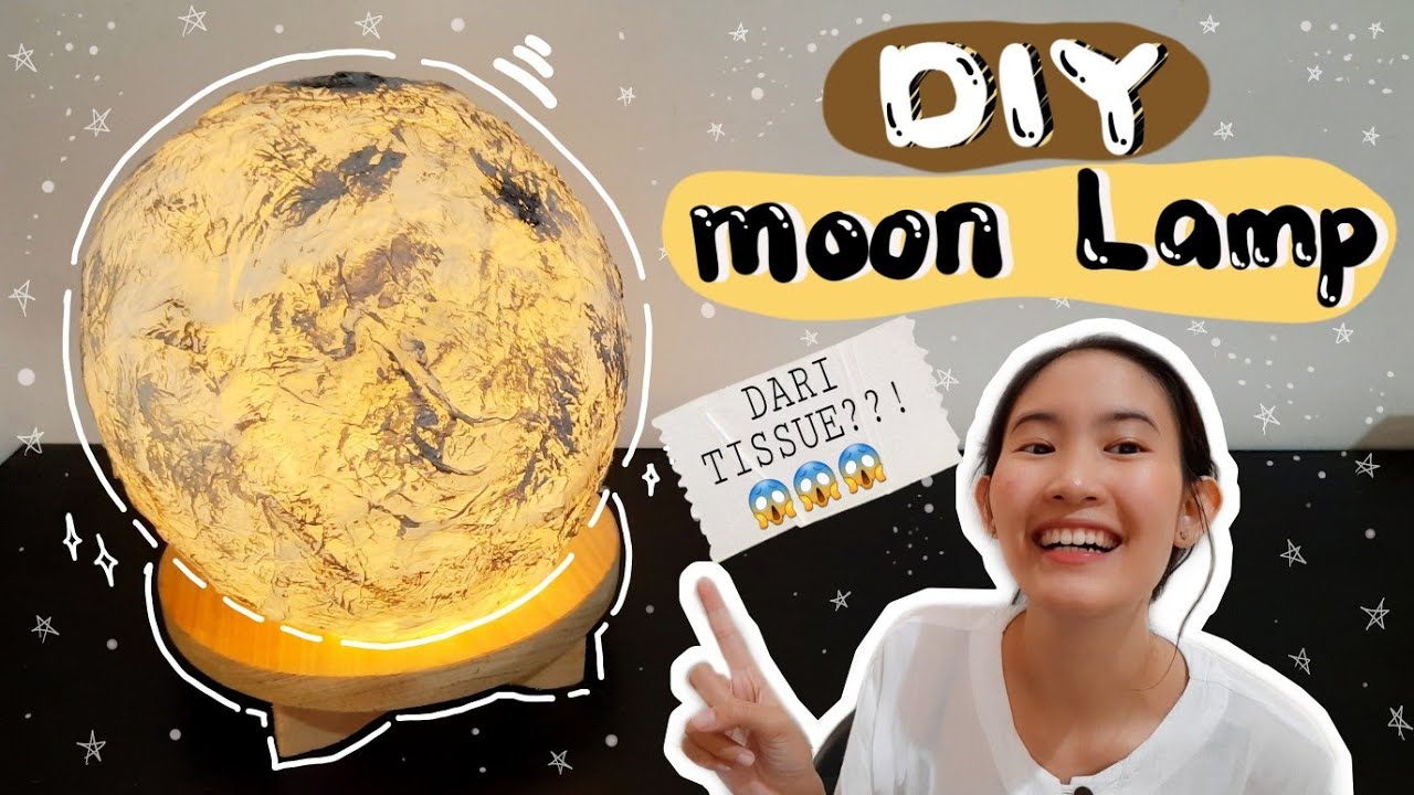 DIY MOON LAMP | DIY ROOM DECOR - YouTube