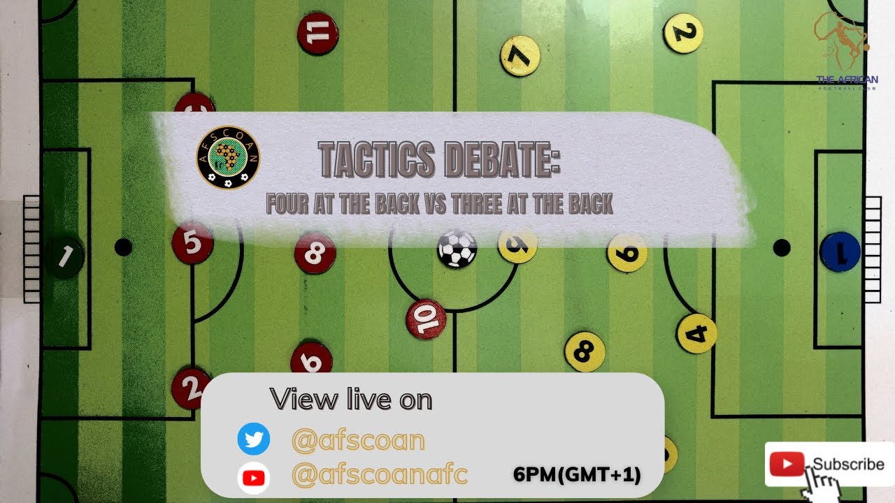 Talking Tactics: A Back Four Vs A Back Three - YouTube