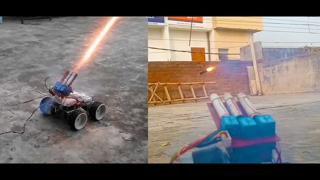 RC mini rocket launcher part 2 | Final Test | Inder singh | - YouTube