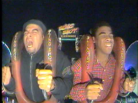 funny reaction on slingshot man scared for his life!!!!! - YouTube
