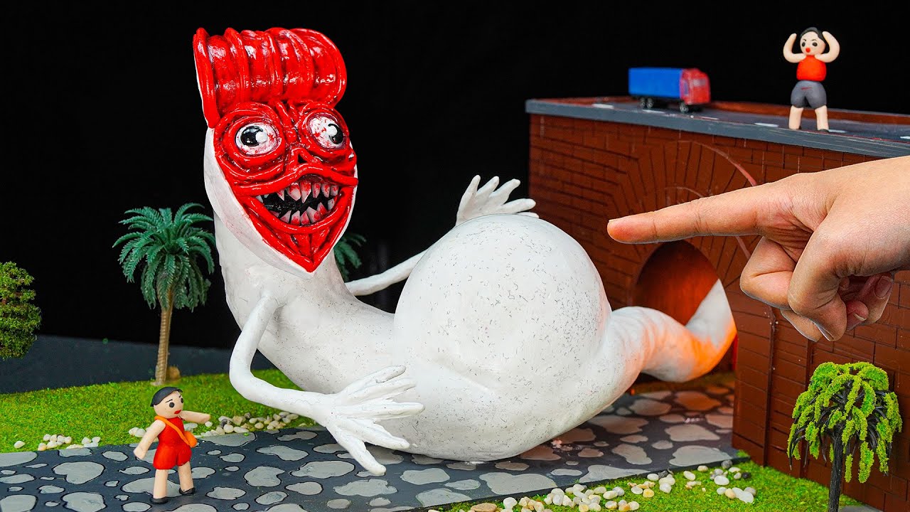 😱 Making PREGANT BRIDGE WORM in real life - Trevor Henderson Creatures ...